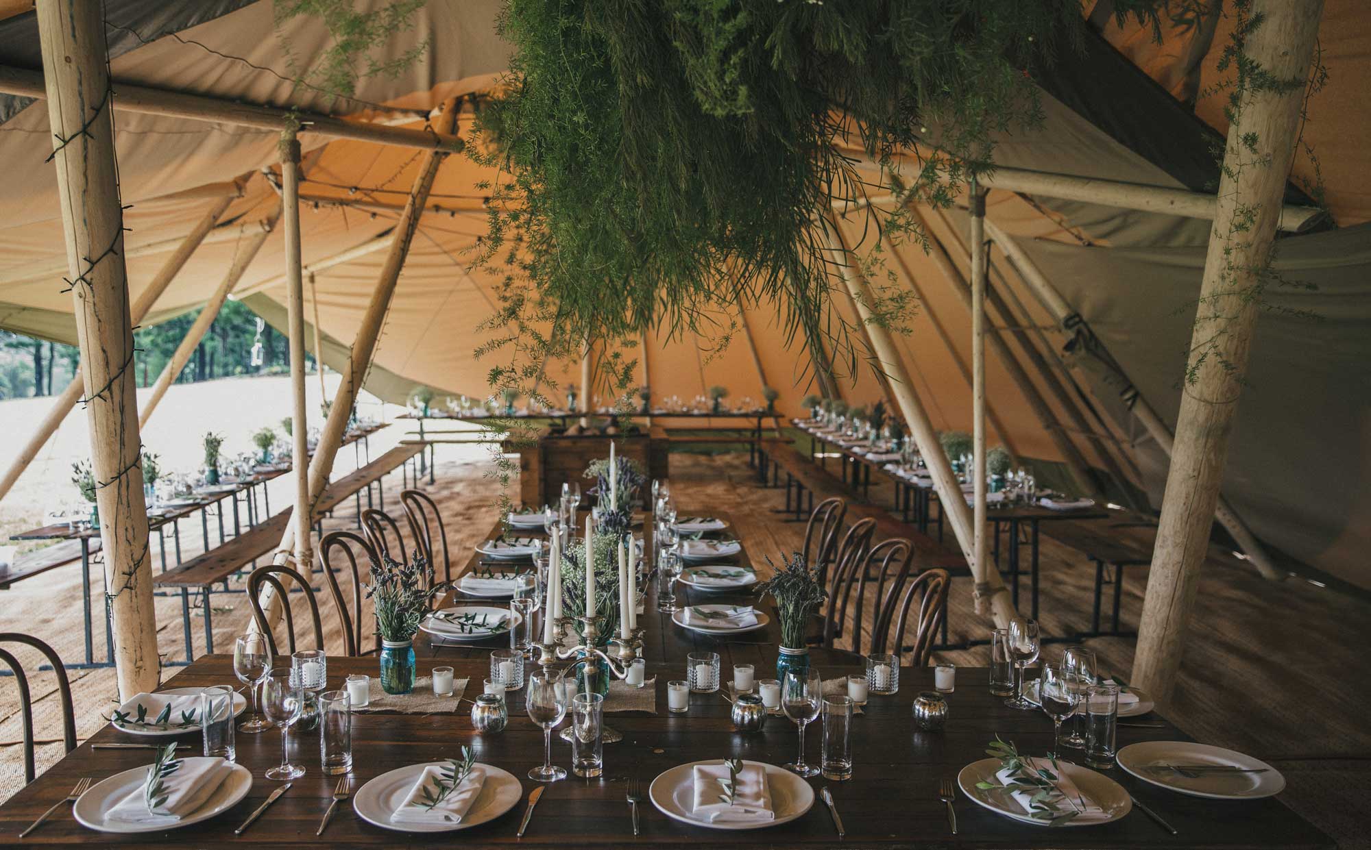 Hanging Installation inspiration - Gold Coast Tipi Hire